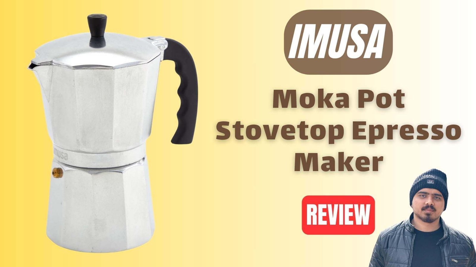 IMUSA Aluminum Stovetop Espresso Maker – Coffee at Home