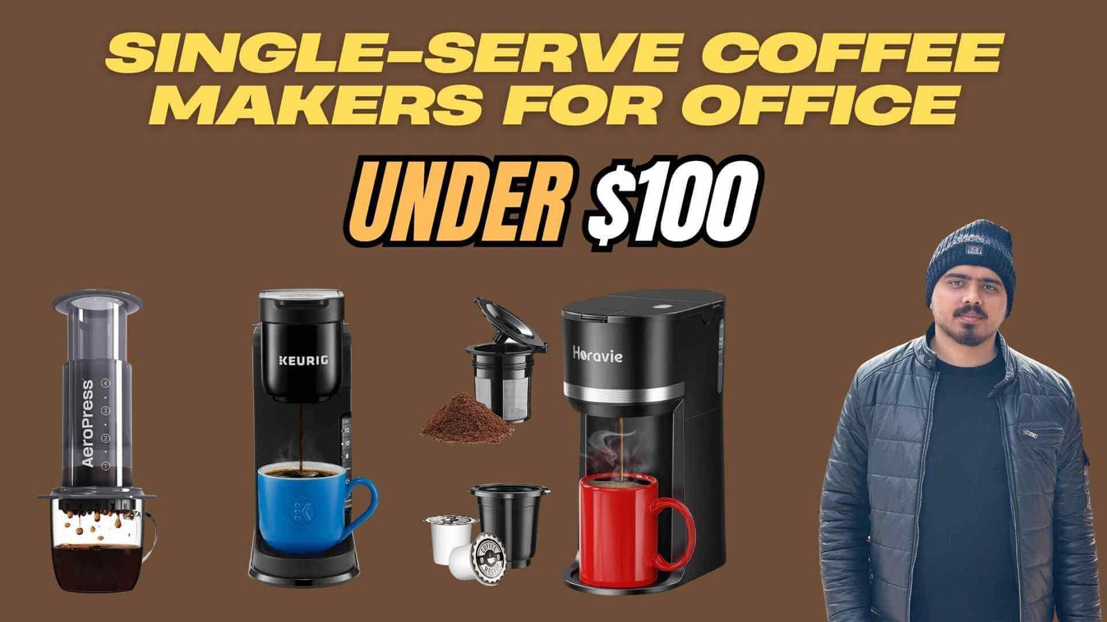 3 Single-Serve K-Cup Coffee Makers for Office Under $100 USA