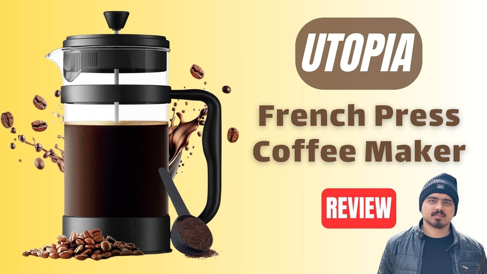 Utopia French Press 34 Oz Coffee Maker Review for Home 2025