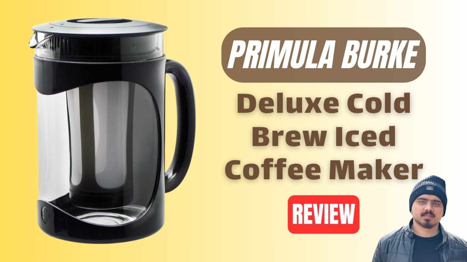 Primula Burke Cold Brew Coffee Maker Review – Easy Brewing