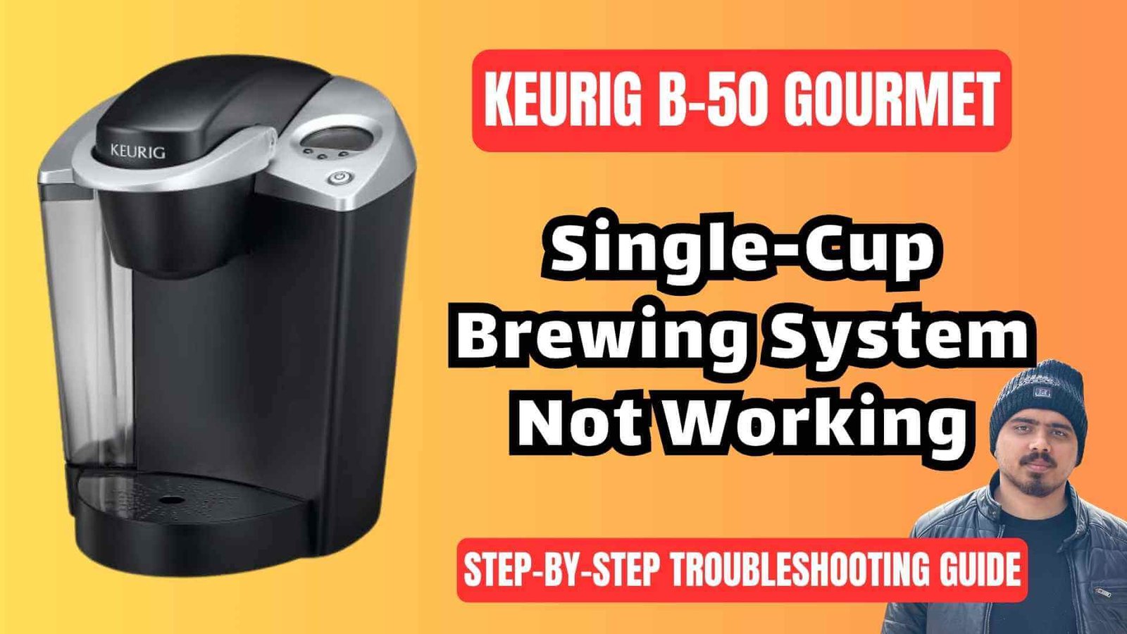 Fix Keurig B-50 Brewing Issues: Step-by-Step Troubleshooting