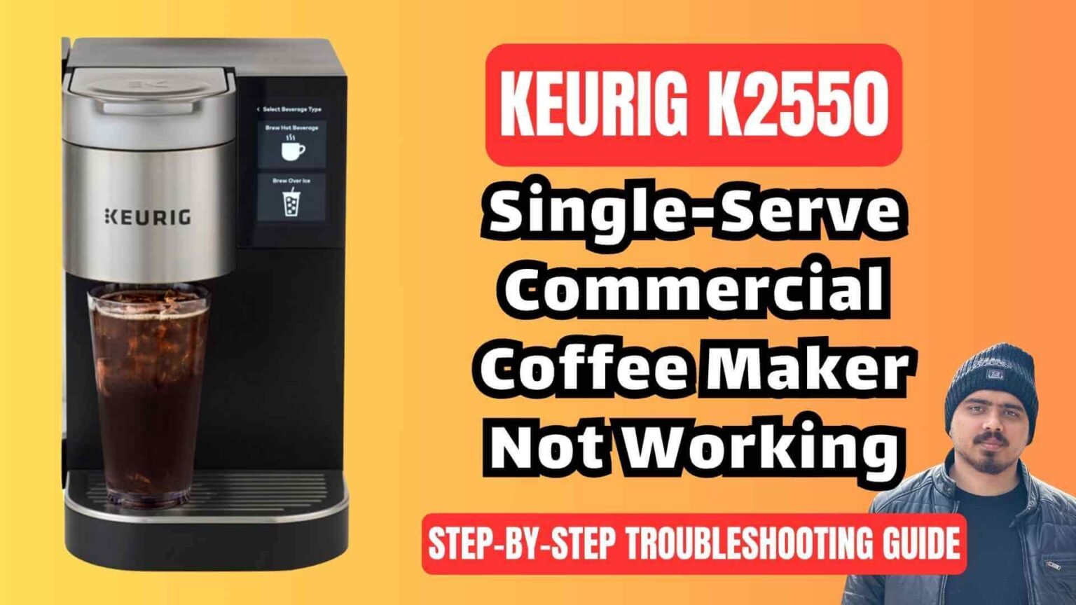 Fix Keurig K2550 Coffee Maker - Troubleshooting & Solutions