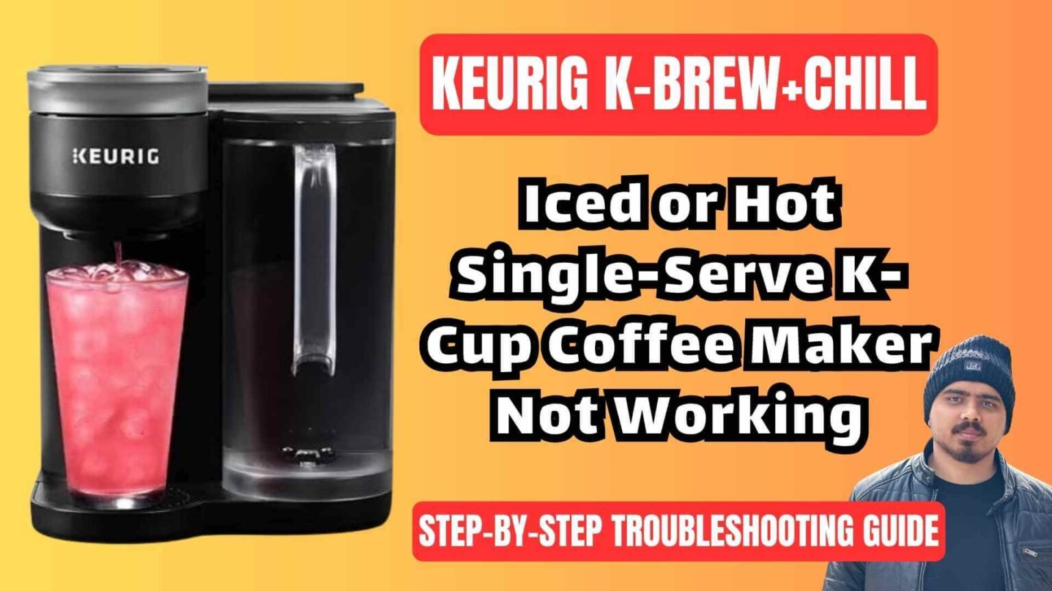 Fix Keurig K-Brew+Chill Coffee Maker - Step by Step Guide