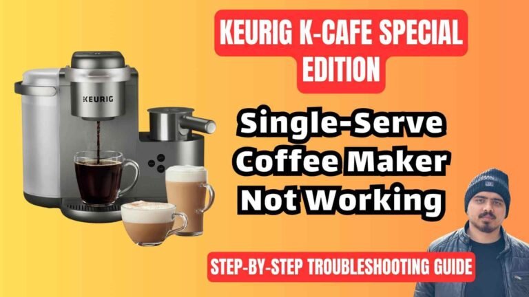 Keurig K-Cafe Not Working: Troubleshooting Guide & Solutions