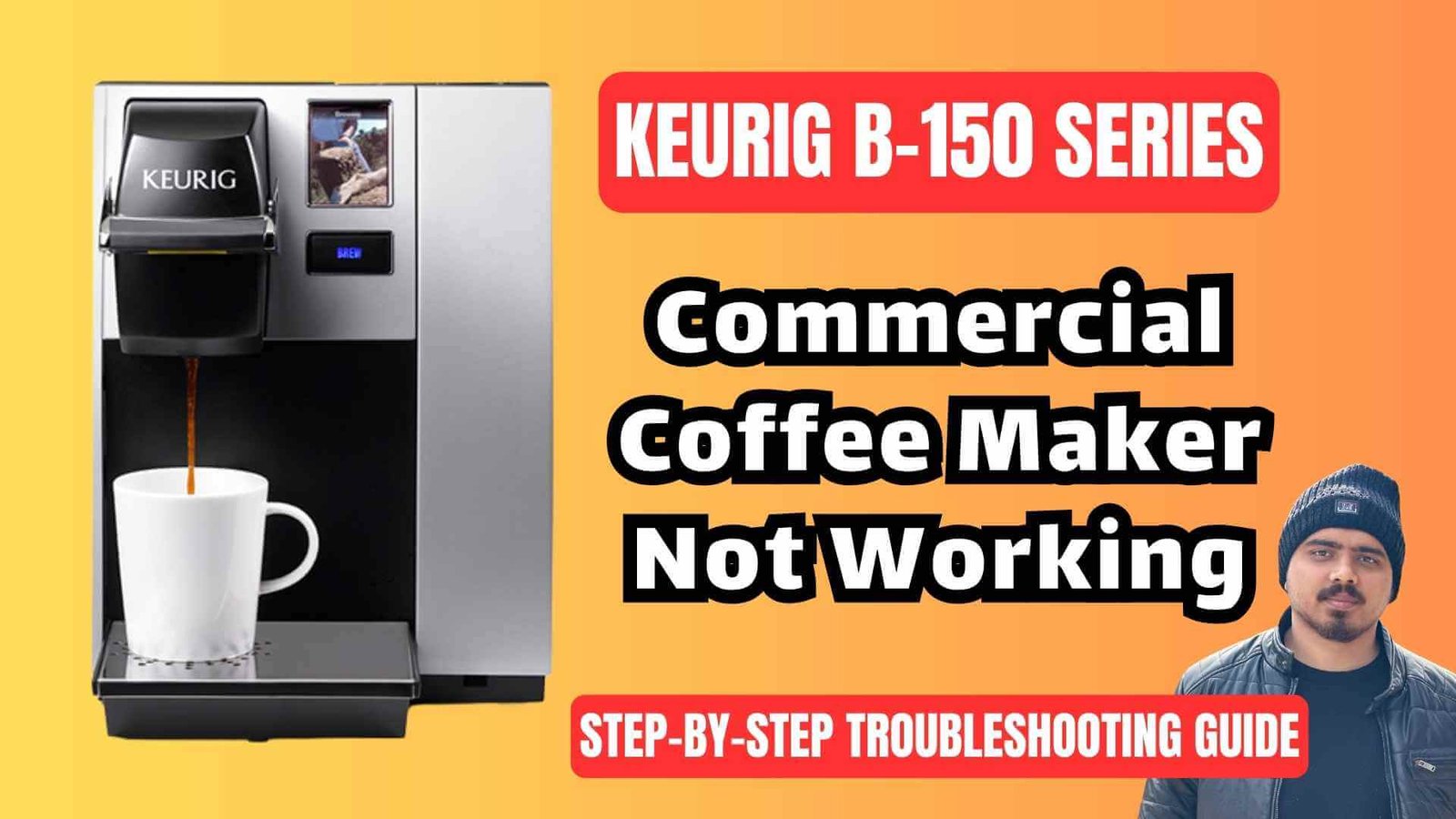 Fix Keurig B-150 Coffee Maker Issues | Troubleshooting Guide