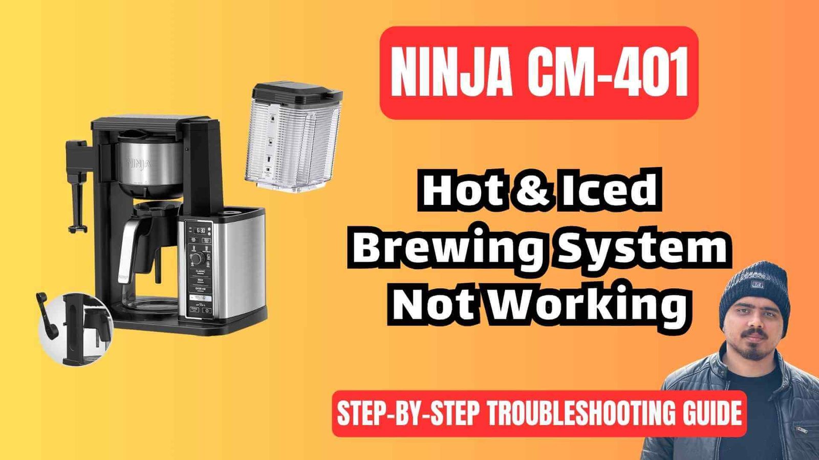 Fix Ninja CM401 Coffee Maker: Step-by-Step Troubleshooting
