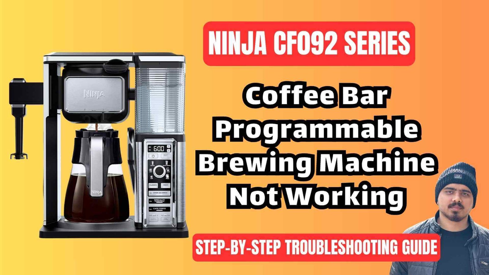 Ninja CF092 Coffee Bar Not Brewing: Troubleshooting Guide