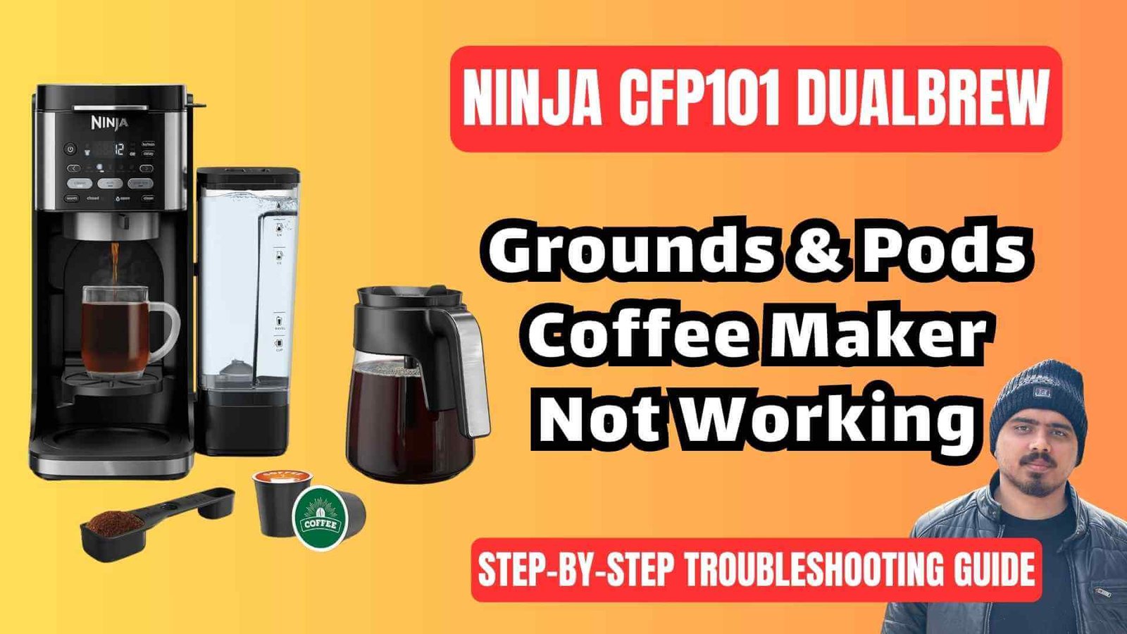 Fixing Ninja CFP101 DualBrew Grounds & Pods Coffee Maker