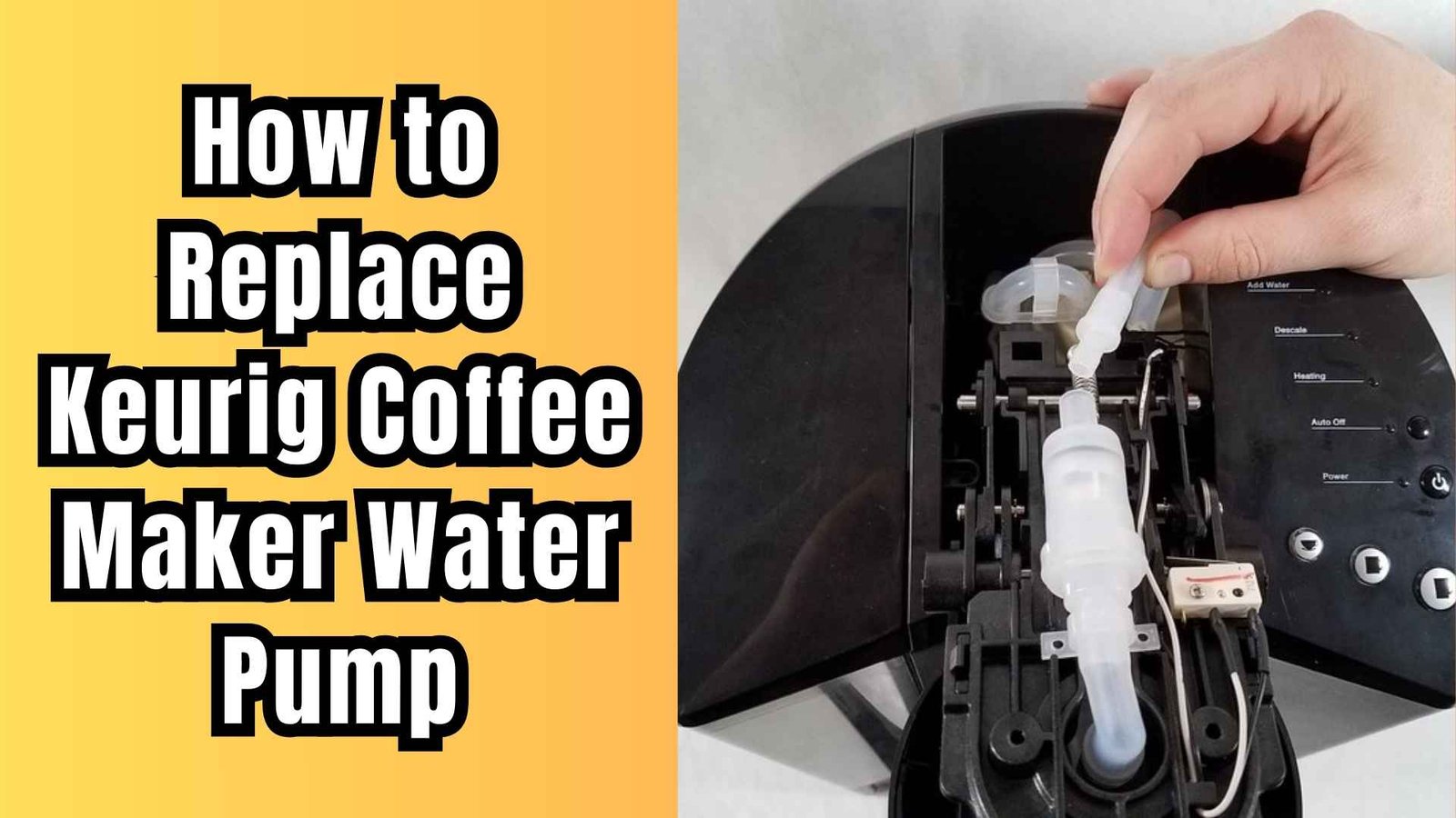 How to Replace Keurig Coffee Maker Water Pump: Fixing Guide