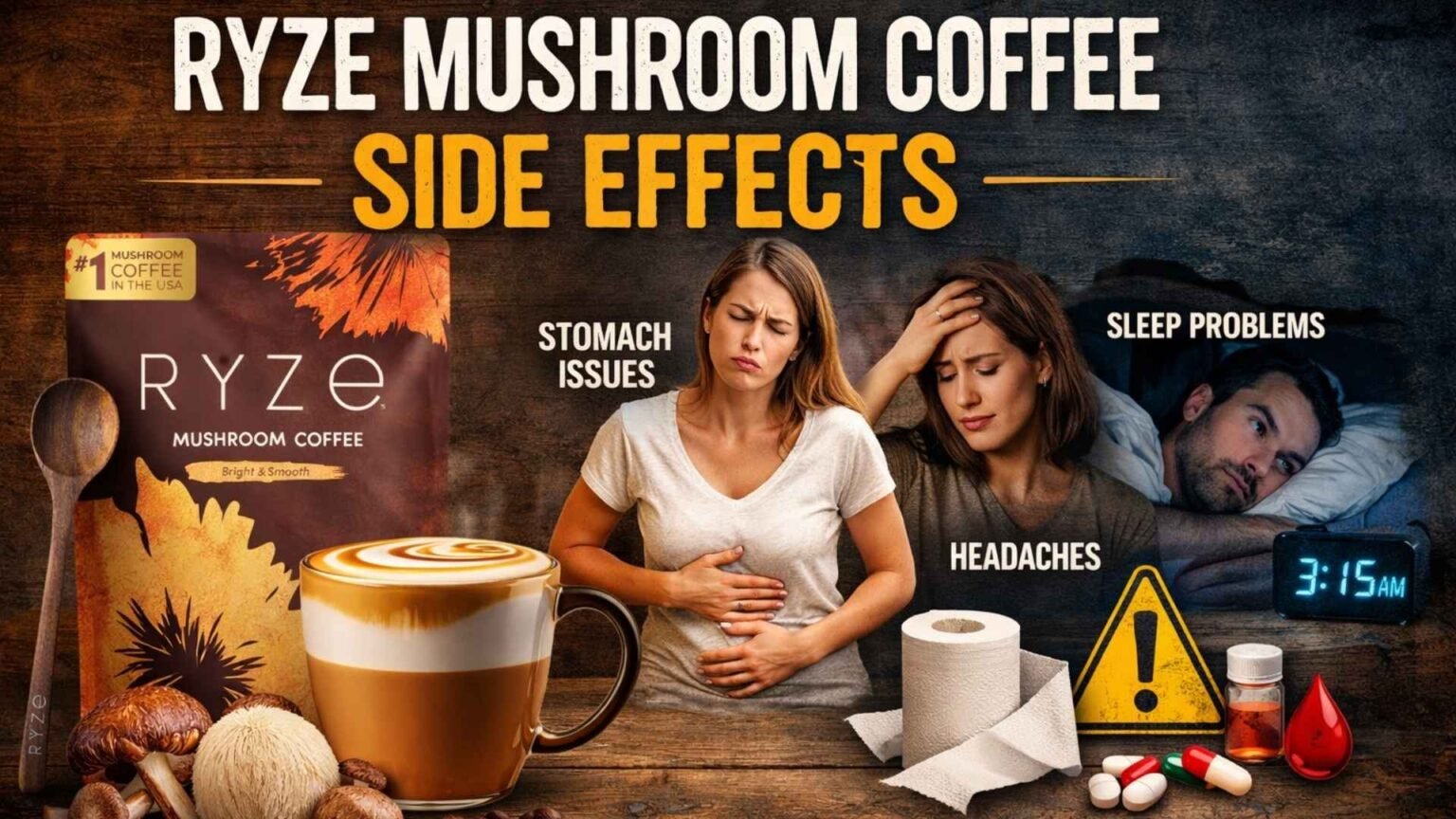 Side Effects of Ryze Mushroom Coffee and Daily Use Risks